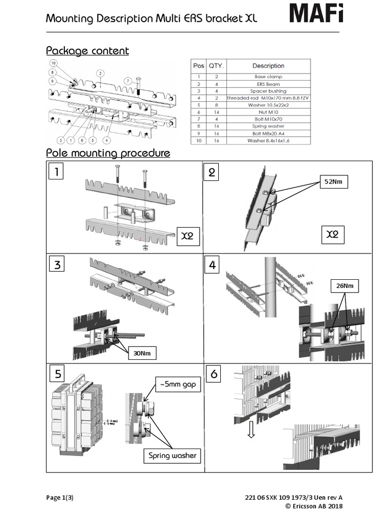 Multi ERS Bracket XL | PDF