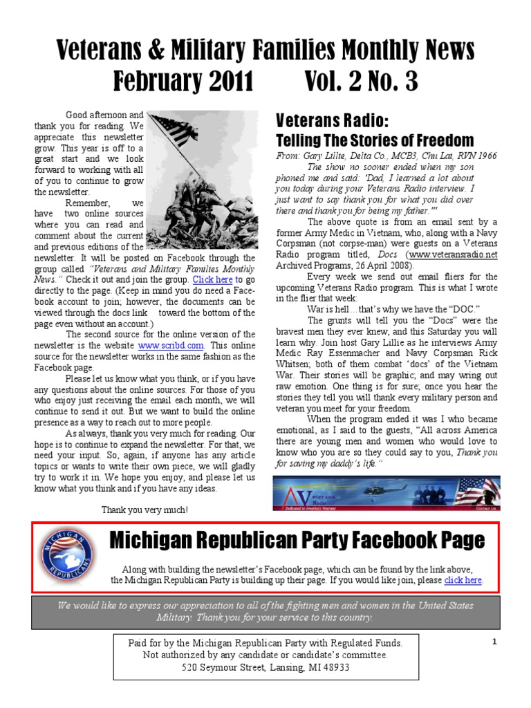 Newsletter Feb. 2011 Part 2 | PDF | United States Department Of ...