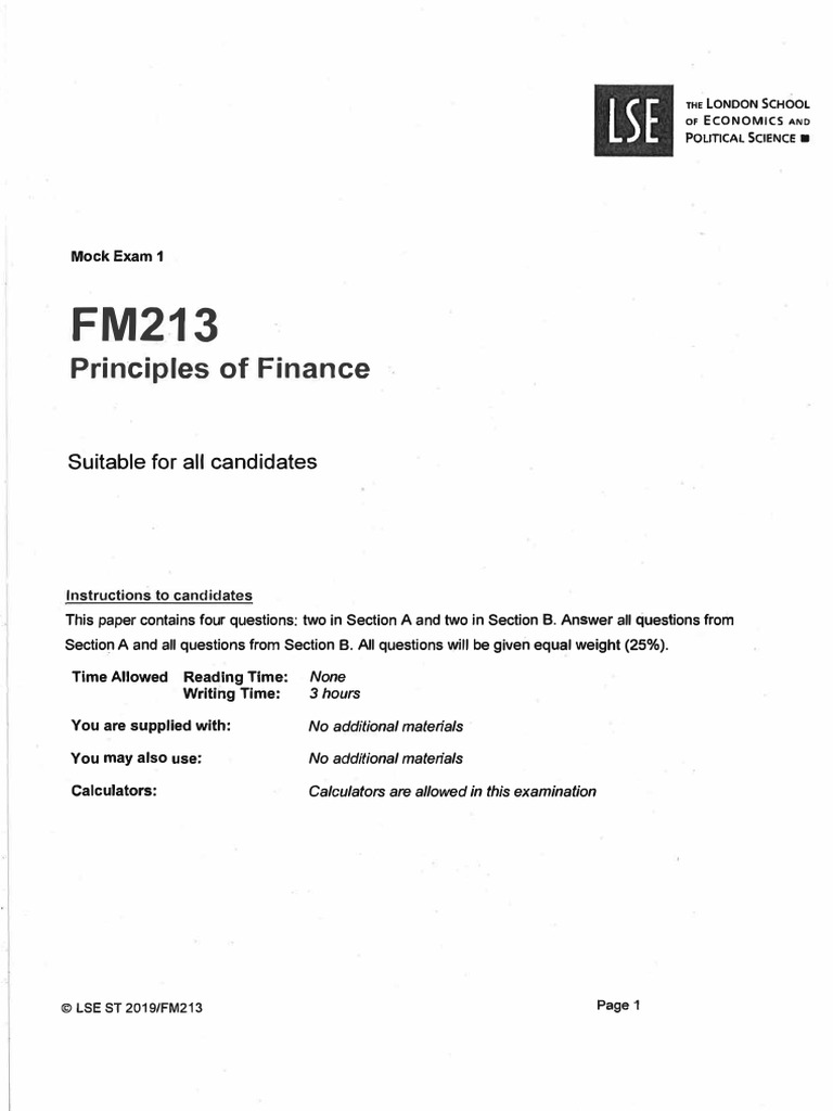 Mock On SAPM | PDF | Bond Duration | Bonds (Finance)