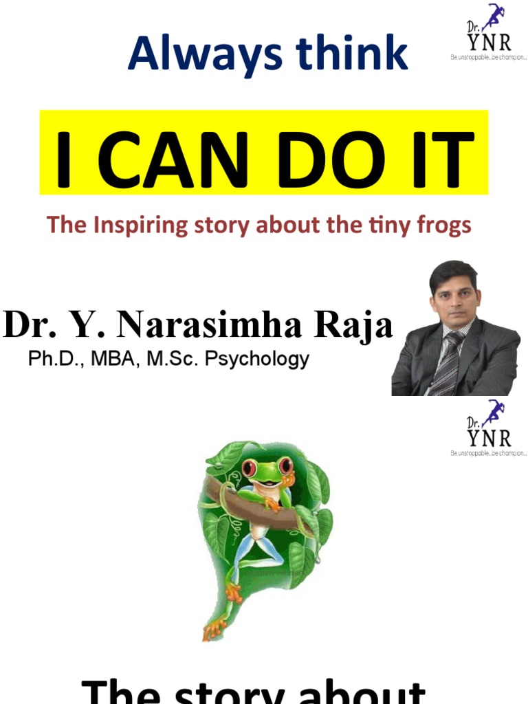 Tiny Frogs - Positive Attitude | PDF | Self-Improvement | Religion ...
