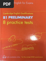 PET - Practice Tests Plus B1 Preliminary For Schools 2020 | PDF