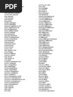 CAE C1 Vocabulary List | PDF