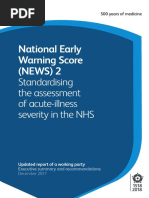 NEWS2 Chart 1 - The NEWS Scoring System - 0 - 0 | PDF