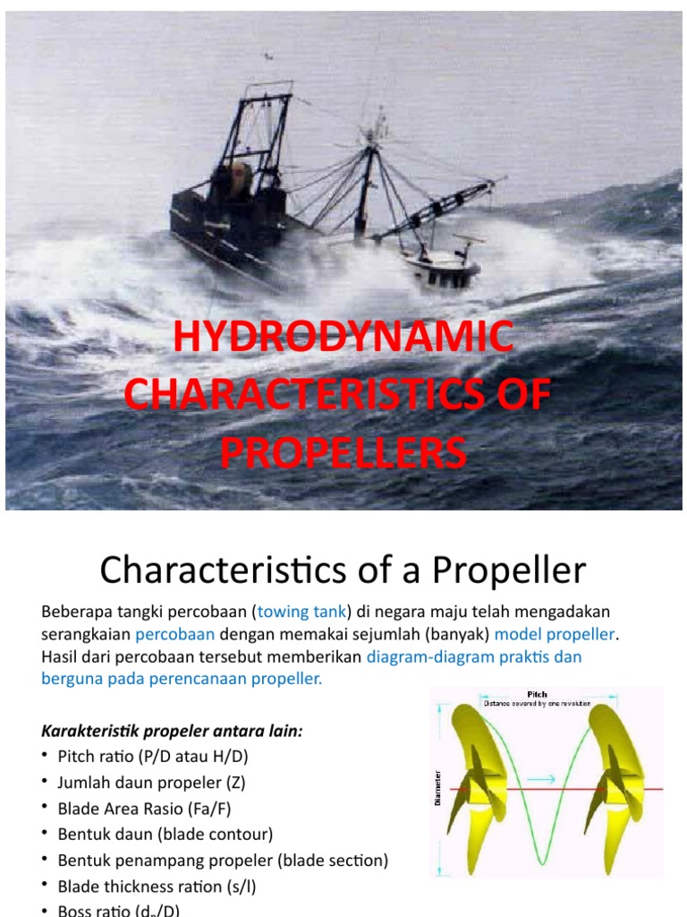 Characteristics of Propeller | PDF | Propeller | Boundary Layer