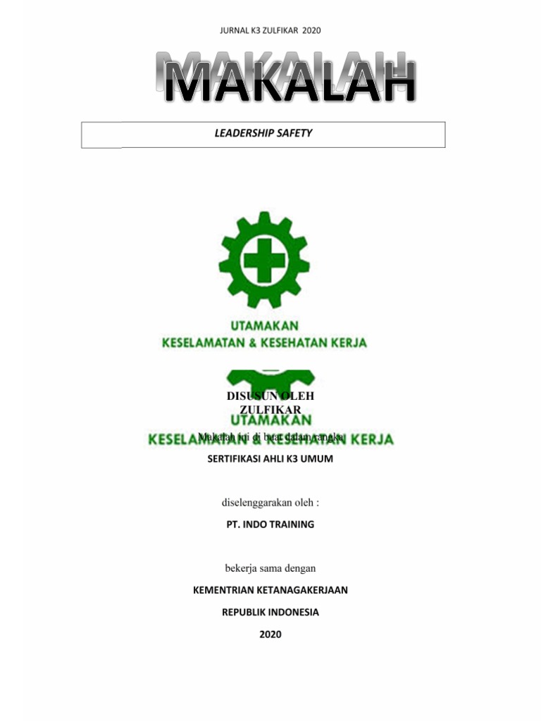 3.makalah Leadership Safety | PDF