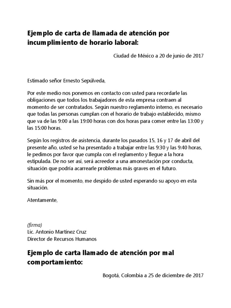 Modelo De Carta De Amonestacion Por Incumplimiento De - vrogue.co Modelo De Carta De Amonestacion Por Incumplimiento De - vrogue.co