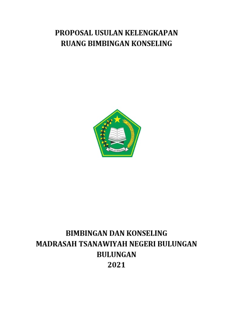 Proposal Usulan Ruang BK | PDF