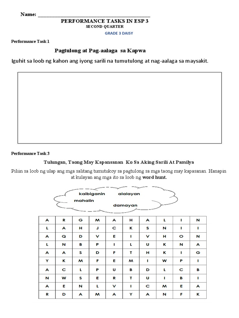 Esp 3 Q2 | PDF