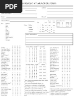 Pathfinder 1st Edition Character Sheet 2 | PDF
