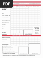 Certificate For Aadhaar Enrolment Update Form | PDF