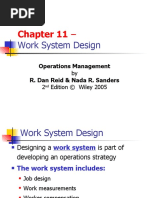 Chapter 7 Work Design and Measurement | PDF | Employment | Economies