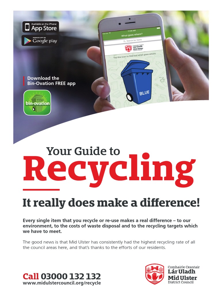 Mid Ulster Recycling and Bin Guide | PDF | Recycling | Waste Management