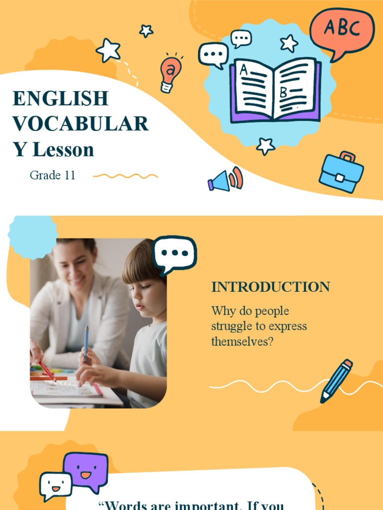 English Vocabulary Workshop - by Slidesgo | PDF | Philosophy