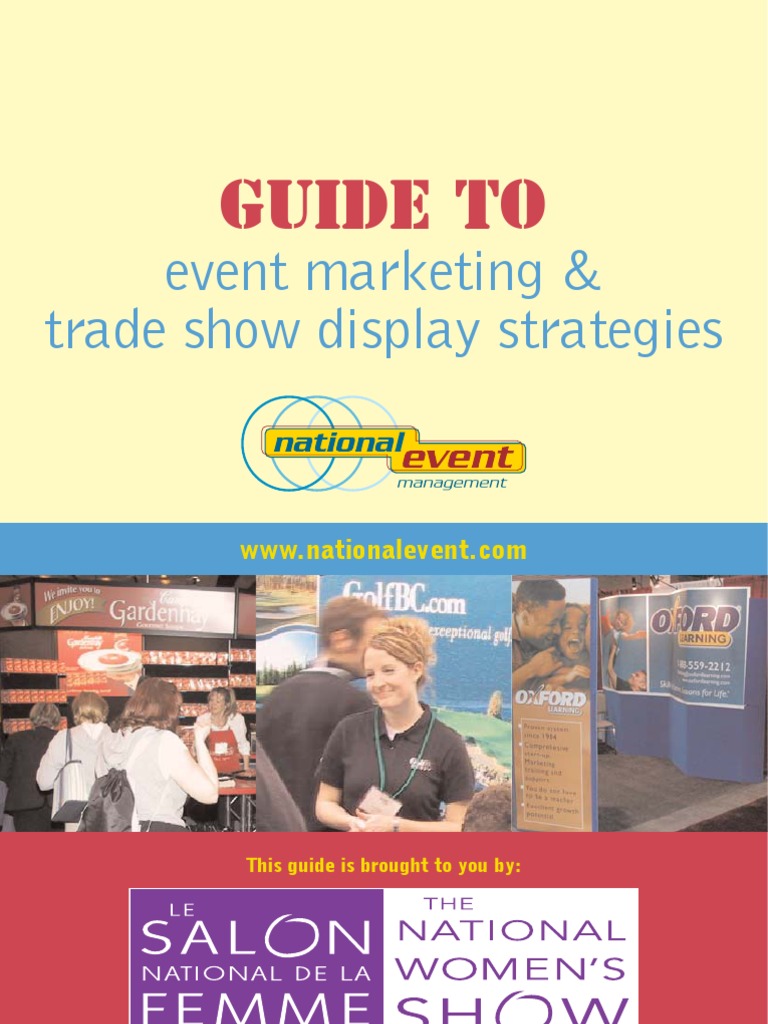Guide To: Event Marketing & Trade Show Display Strategies | PDF | Sales ...