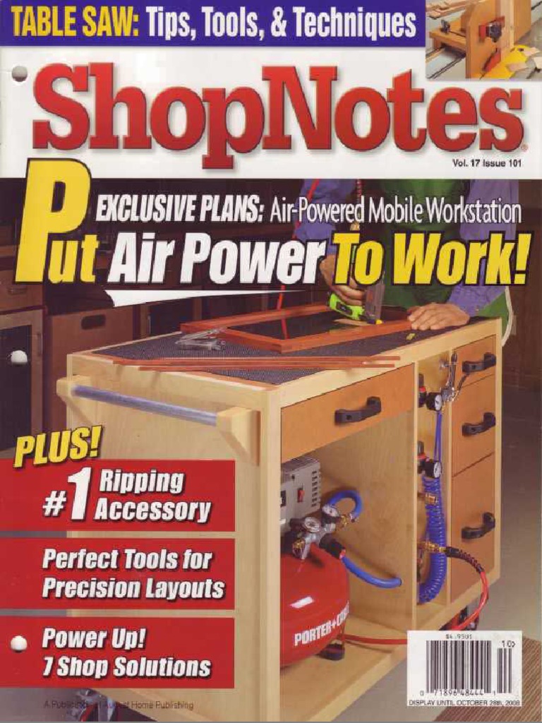 ShopNotes #101 | PDF | Wood | Tools