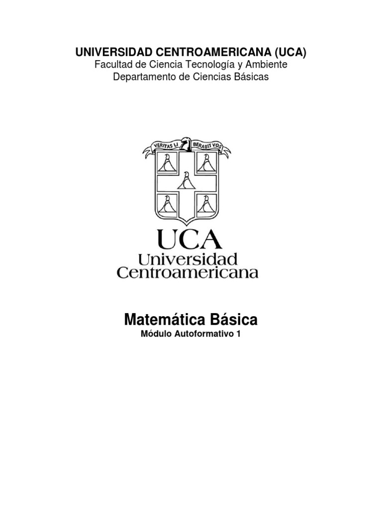 Libro de Matemática Básica Actualizado 2017 | PDF | Conjunto ...