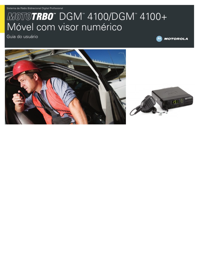 Manual DGM 4100 | PDF | Direitos Autorais | Rádio