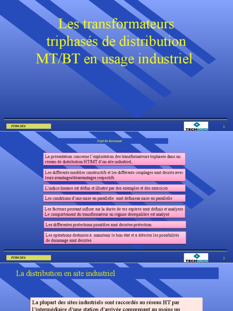 La Protection Des Transformateurs2 | PDF | Transformateur électrique ...