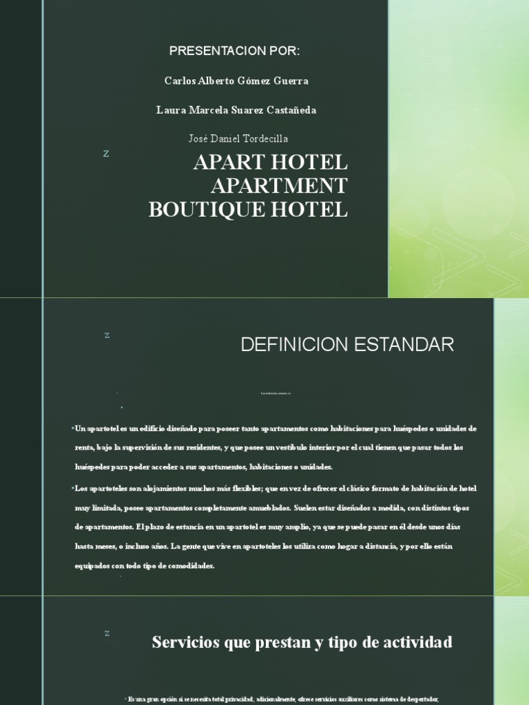 Presentacion Hoteles | Descargar gratis PDF | Hotel | Hotel y alojamiento