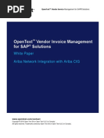 SAP OpenText VIM Integration With Ariba and E-Invoicing | PDF | Cloud ...