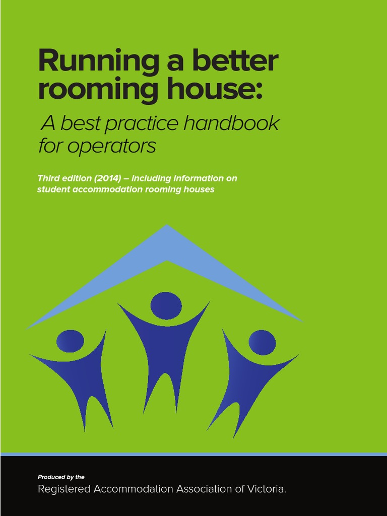 Running A Better Rooming House:: A Best Practice Handbook For Operators ...