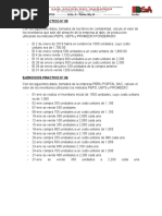 Ejercicios Peps, Ueps y Promedio Ponderado | PDF | Economias | Business