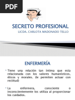 El Secreto Profesional en Enfermeria | PDF