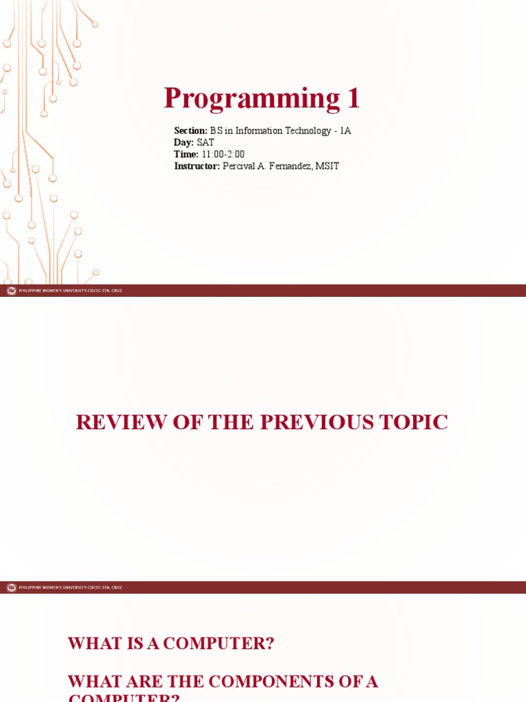 Programming Part 3 Pdf Algorithms Computer Program