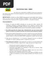 Protocolo Dmso | PDF | Inflamación | Dolor