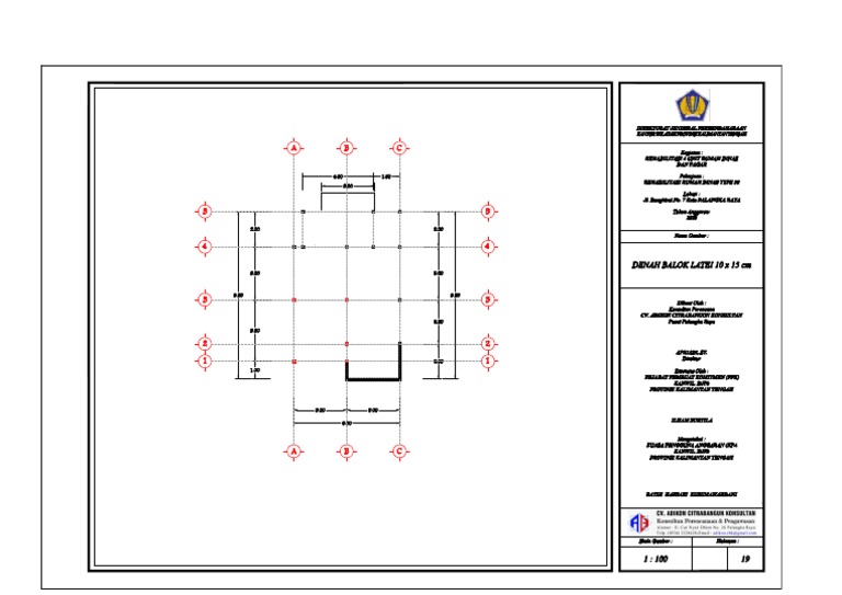 19 Balok Latei | PDF