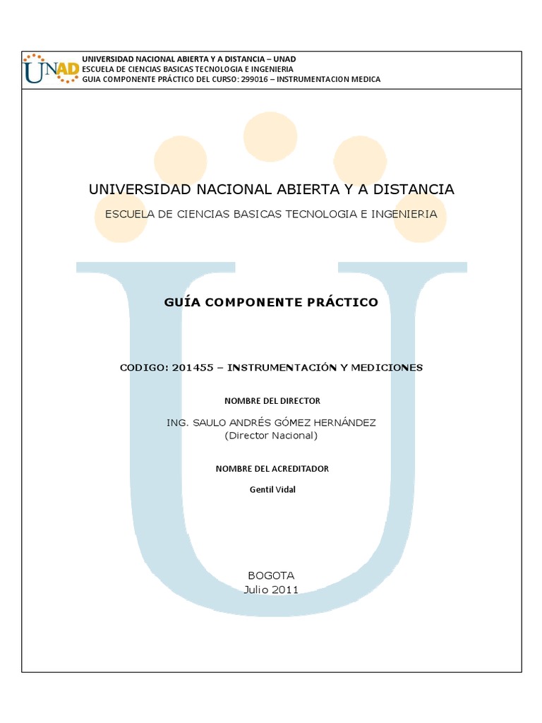 Instrumentacion y Mediciones Guialab | PDF | Electrónica | Ingeniería