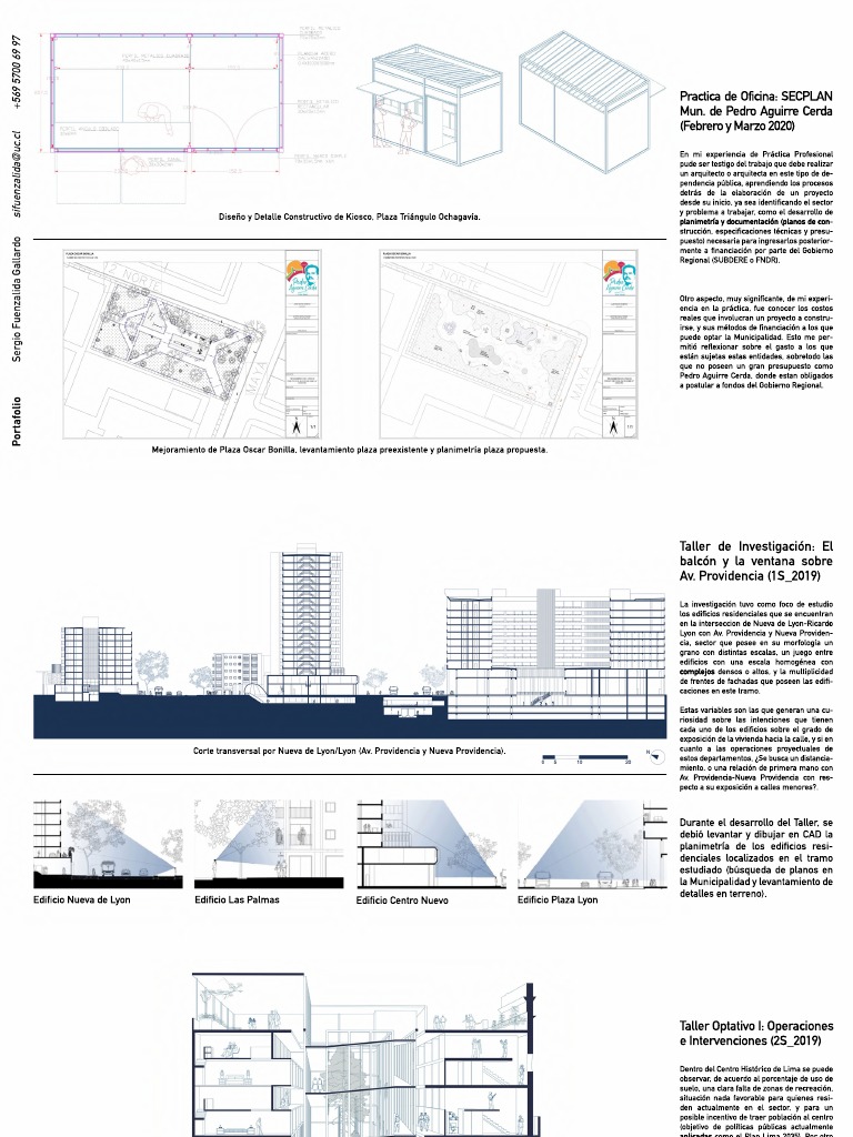 Portafolio - Sergio Fuenzalida Gallardo | PDF