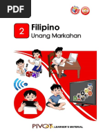 Grade 2 Filipino Module 1 Final | PDF