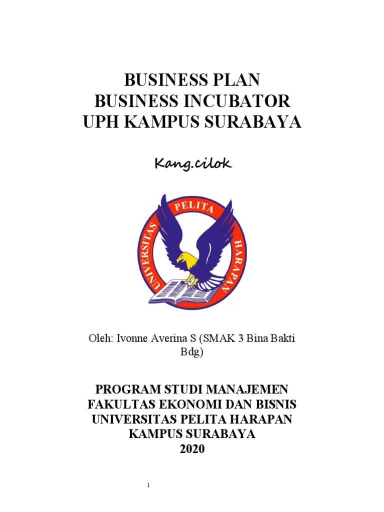 Contoh Business Plan | PDF