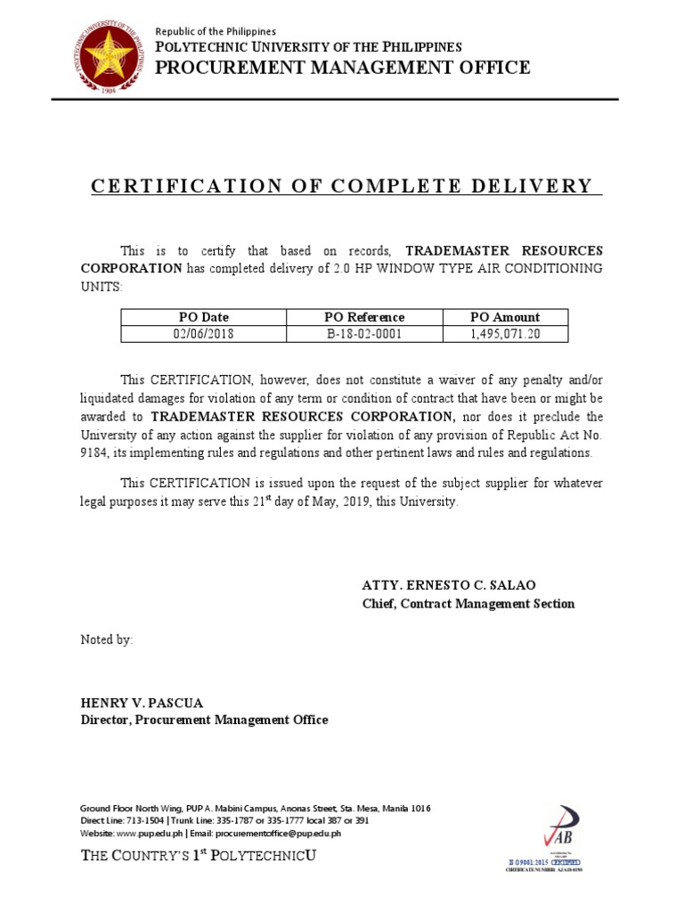 Trademaster Resources Corporation B-18-02-0001 | PDF