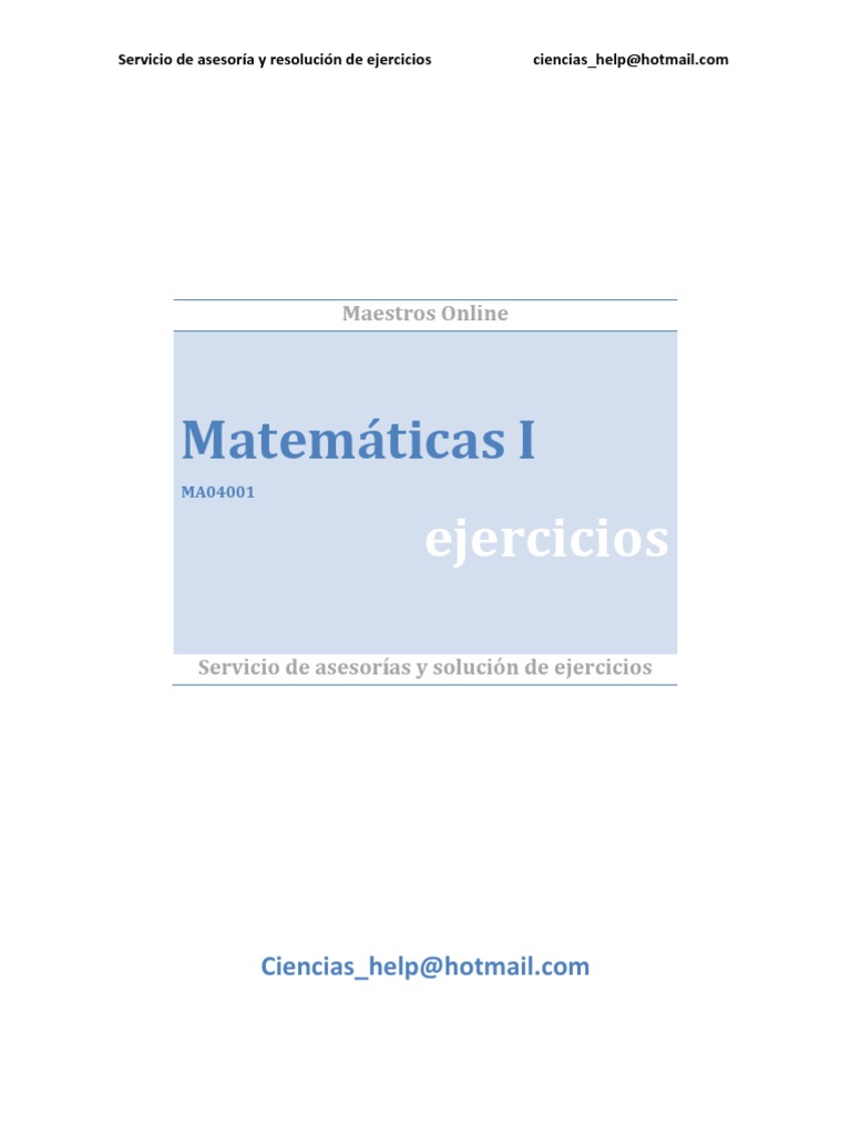 Matematicas 1 Curso Completo. | PDF | Derivado | Función (Matemáticas)