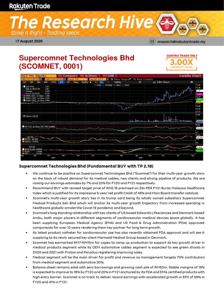 SCOMNET - Research Hive - 17 Aug 2020 | PDF | Securities (Finance ...