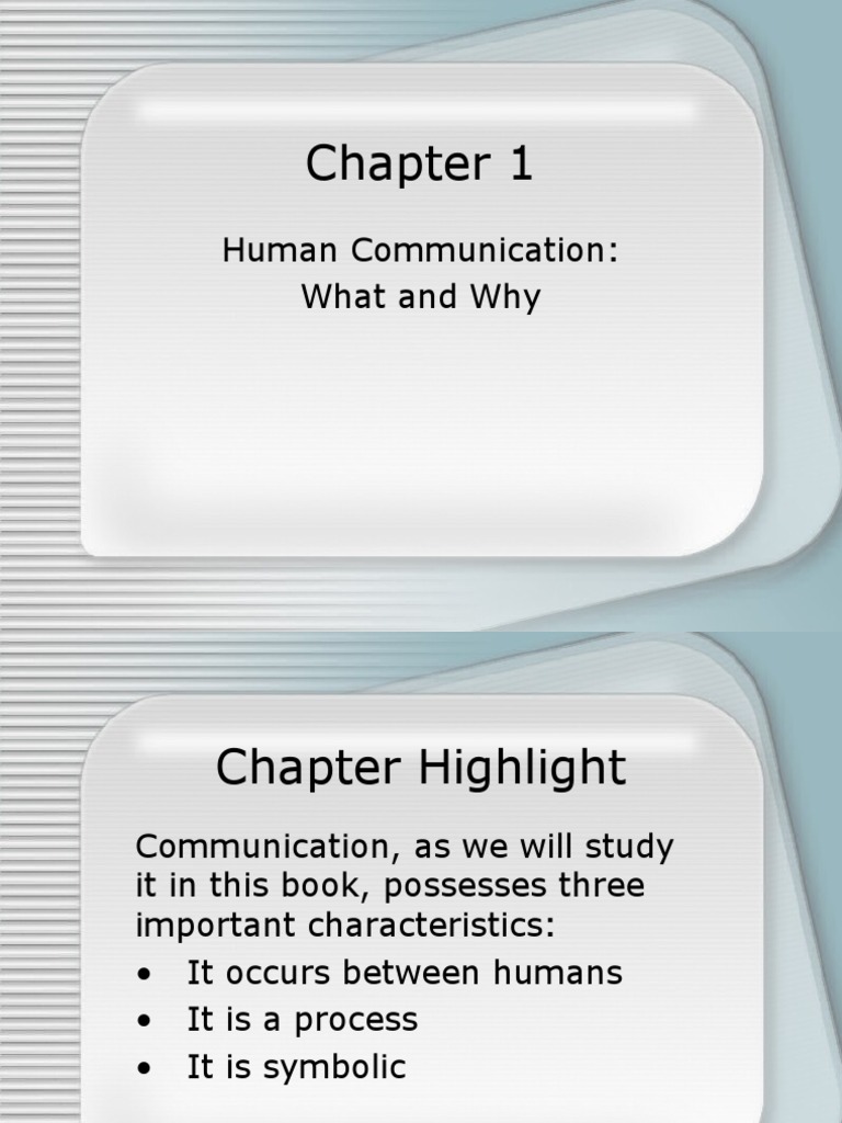 Understanding the Fundamentals of Human Communication: A Comprehensive ...