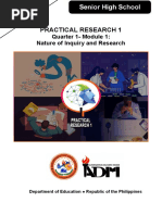 MELCs in Practical Research 1 | PDF | Learning | Qualitative Research