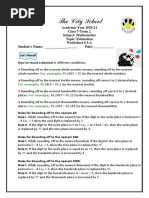 IB MYP - Mathematics Syllabus | PDF | Numbers | Equations