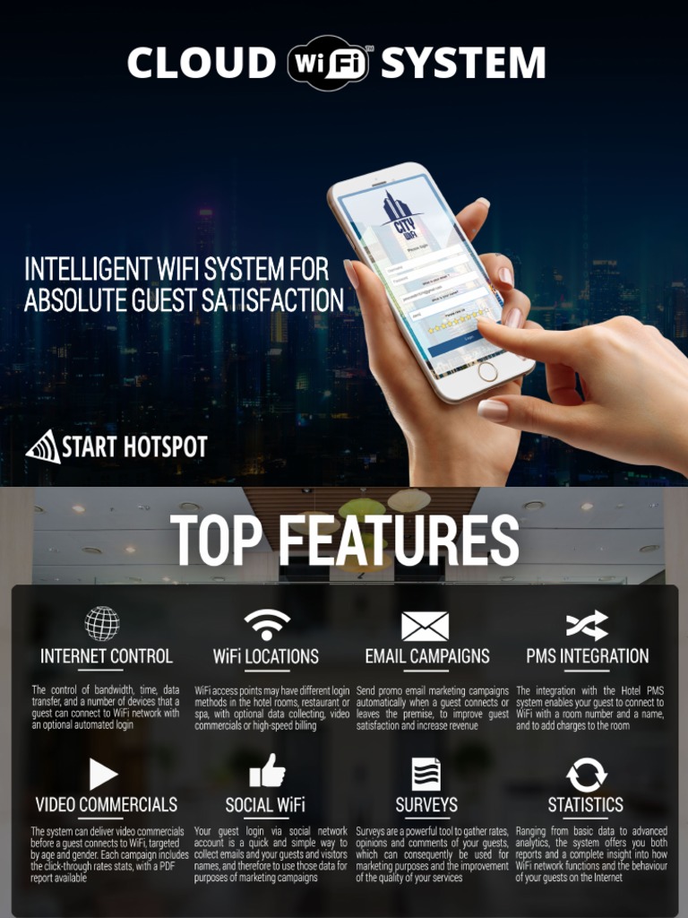 Cloud System: Intelligent Wifi System For Absolute Guest Satisfaction ...