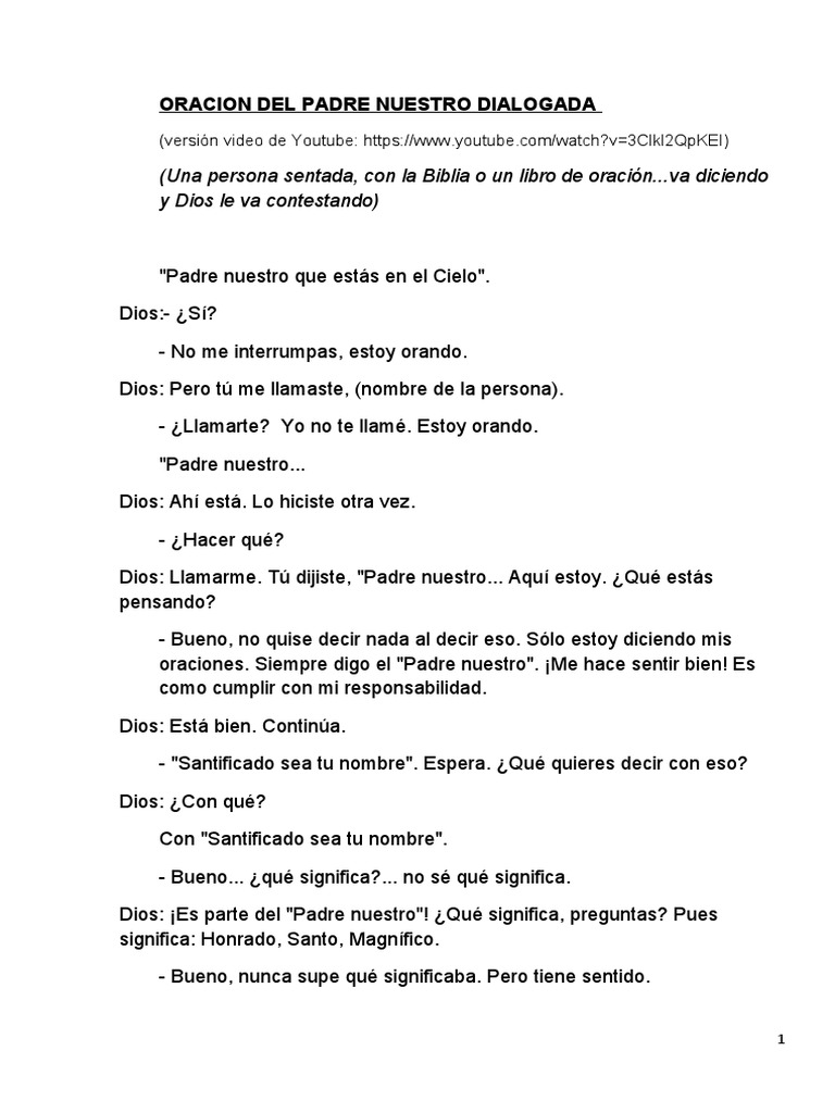 Dialogando con Dios: Una conversación sincera sobre el significado del ...