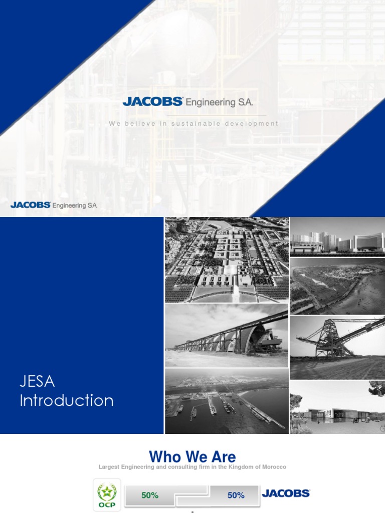 Présentation Jacobs Engineering SA | PDF | Safety | Sustainability
