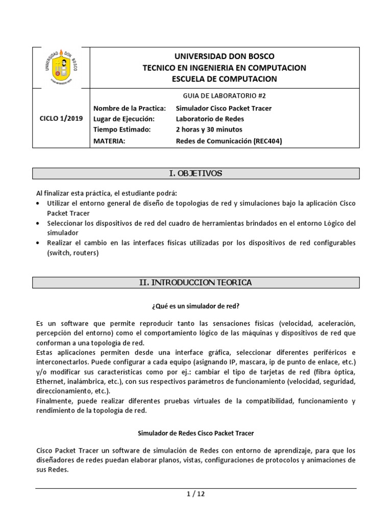 Guia-2Practica Web | PDF | Dirección IP | Enrutador (Computación)