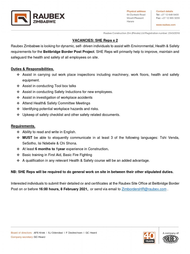 She Rep Advert | PDF