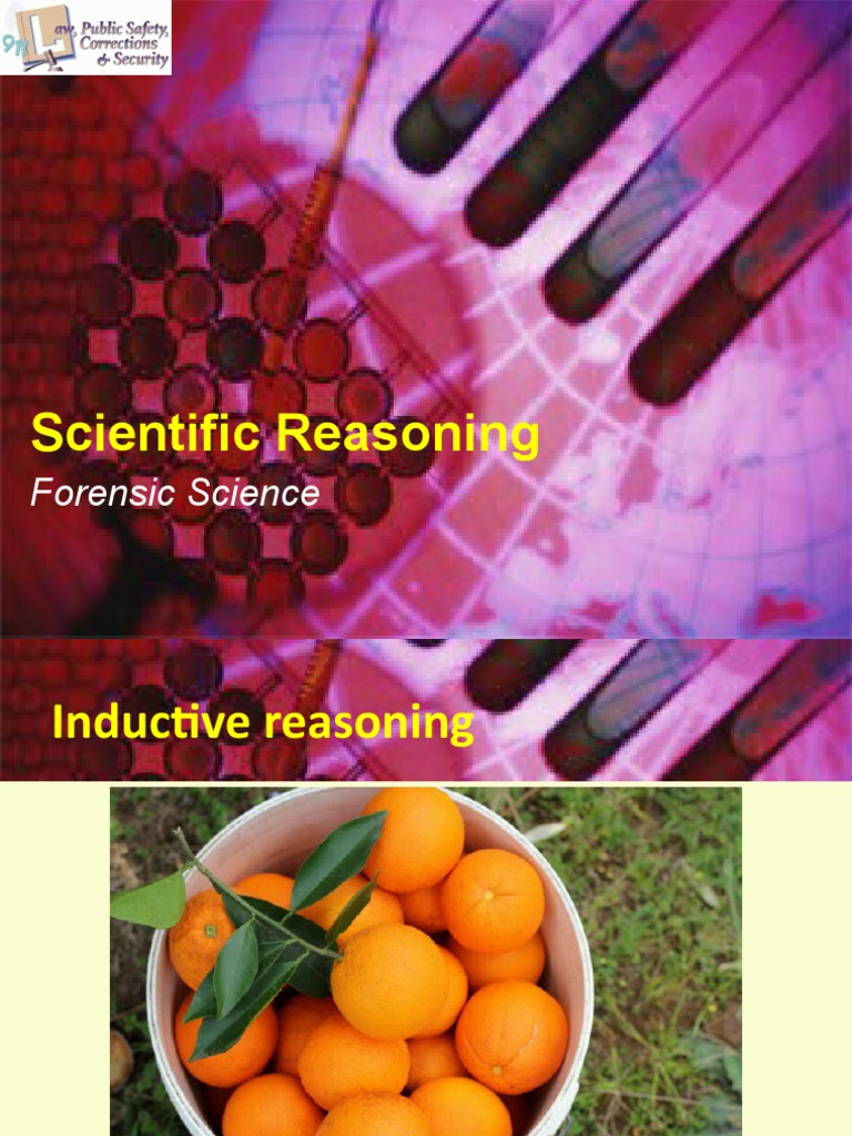 Scientific Reasoning: Forensic Science | PDF | Hypothesis | Observation