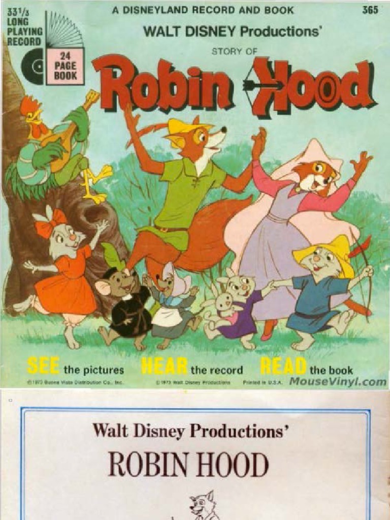 Robin Hood For Children | PDF | Robin Hood | English Heroic Legends