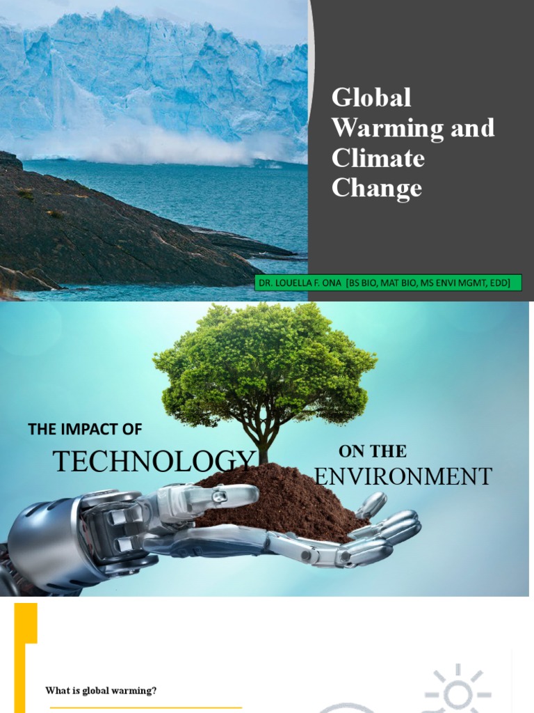 PPT12 Global Warming and Climate Change | PDF | Greenhouse Effect ...