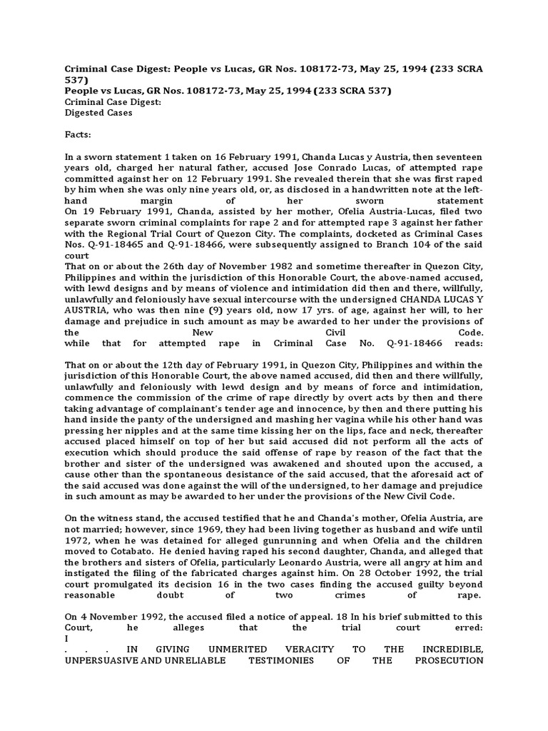 Afflictive Penalties Digests | Download Free PDF | Murder | Plea