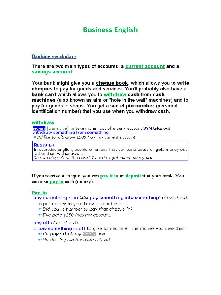 Business English | PDF